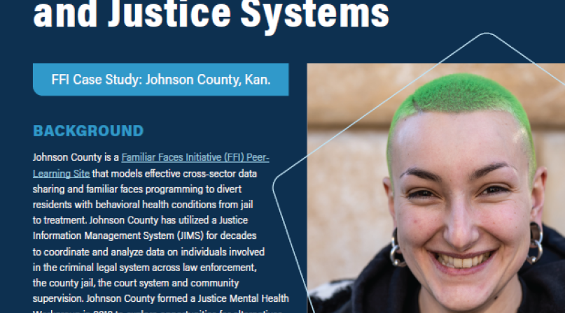 Familiar Faces Initiative Case Study: Johnson County, Kan. | National Association of Counties